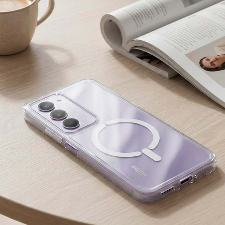 Cover Trasparente Logo Compatibile con Magsafe per Xiaomi Redmi 15 - La ...