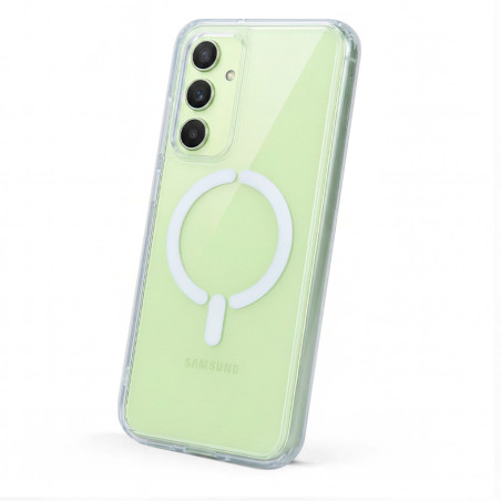 Cover Trasparente Logo Compatibile con Magsafe per Samsung Galaxy A34 ...