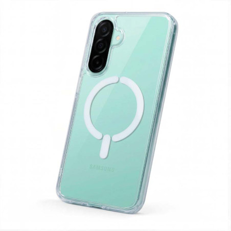 Cover Trasparente Logo Compatibile con Magsafe per Samsung Galaxy A26 ...